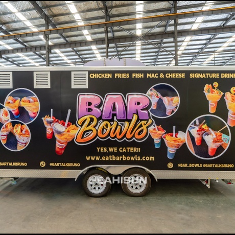 How To Choose The Right Square Food Trailer - Seahisun Food Truck